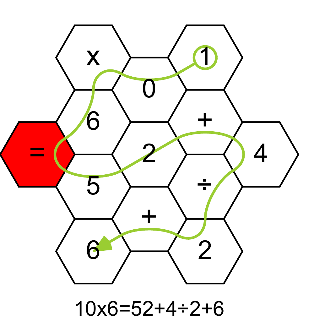 Hexa-Trex Puzzle 148 – Nucleus Learning