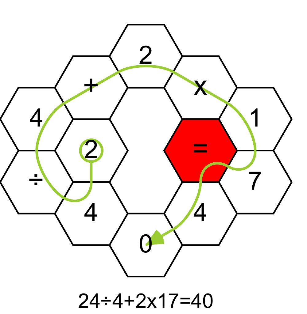 Hexa-Trex Puzzle 168 – Nucleus Learning