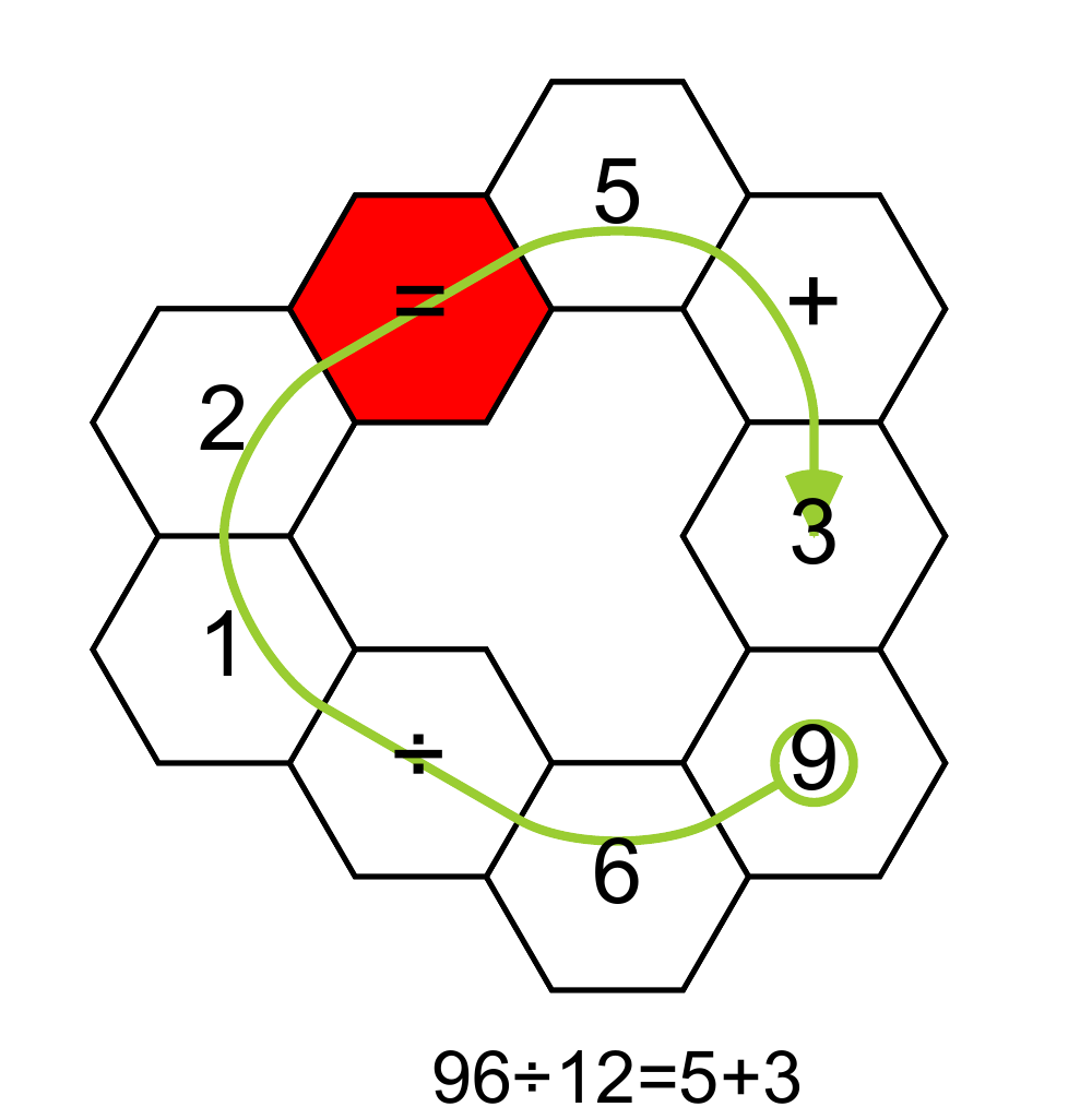 Hexa-Trex Puzzle 195 – Nucleus Learning