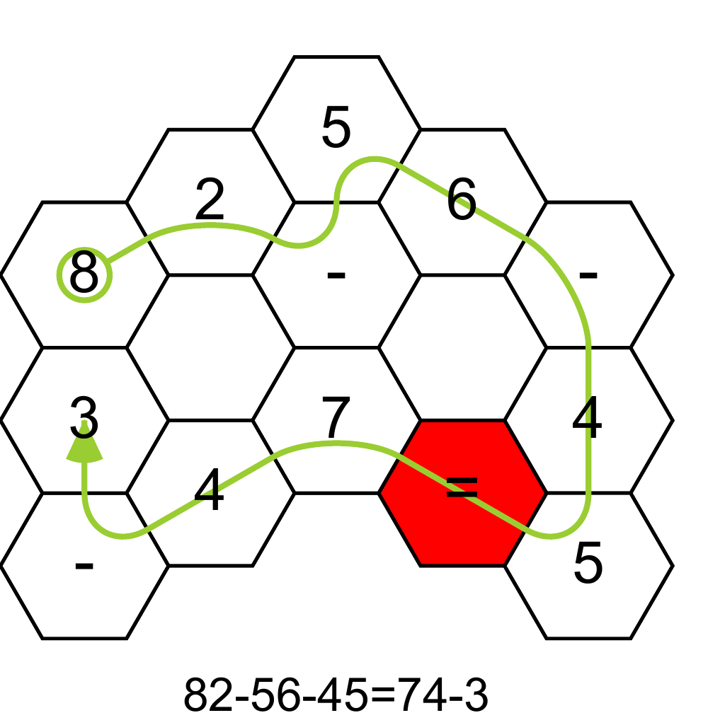 Hexa-Trex Puzzle 201 – Nucleus Learning
