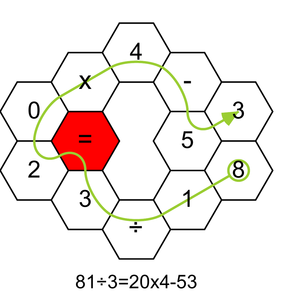Hexa-Trex Puzzle 204 – Nucleus Learning