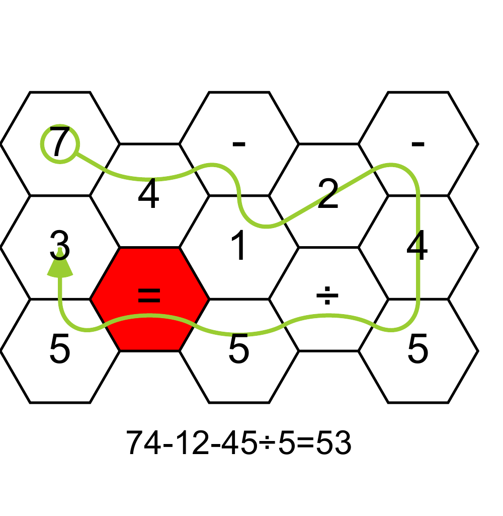 Hexa-Trex Puzzle 237 – Nucleus Learning