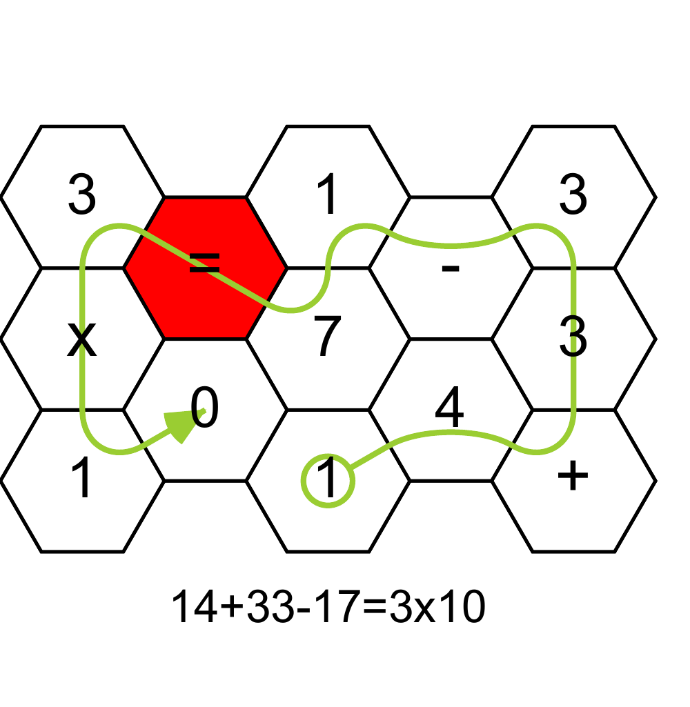 Hexa-Trex Puzzle 245 – Nucleus Learning