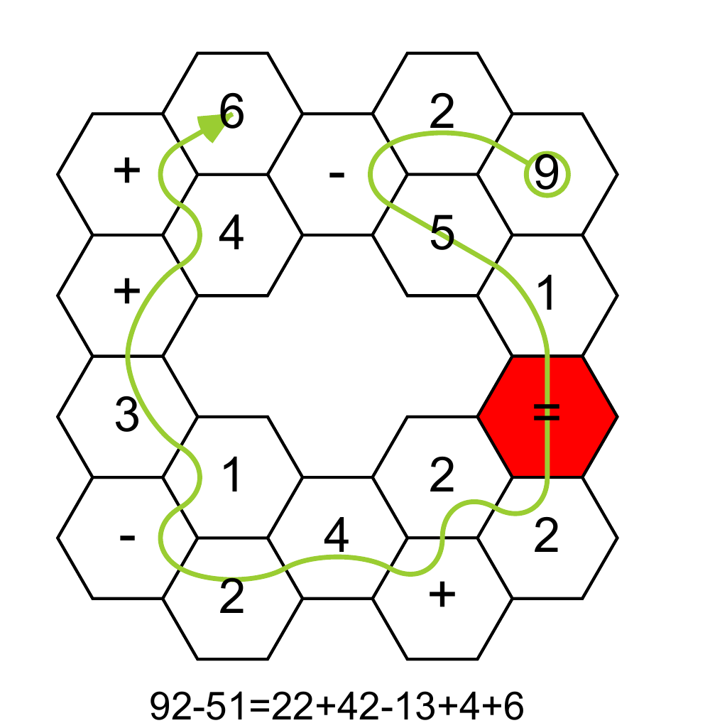 Hexa-Trex Puzzle 251 – Nucleus Learning
