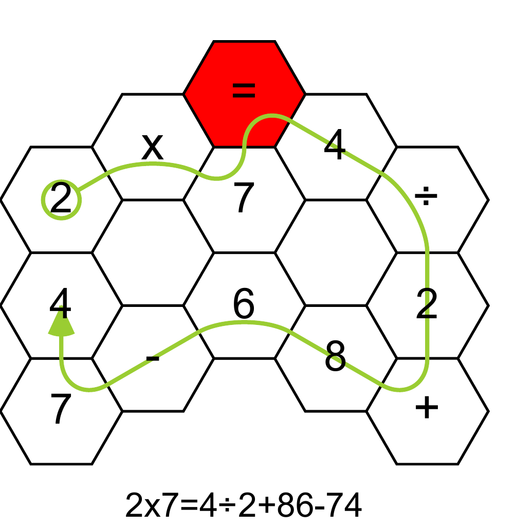 Hexa-Trex Puzzle 252 – Nucleus Learning