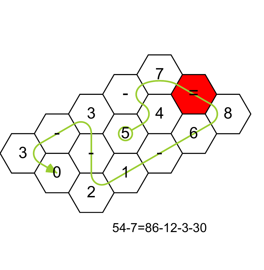 Hexa-Trex Puzzle 261 – Nucleus Learning