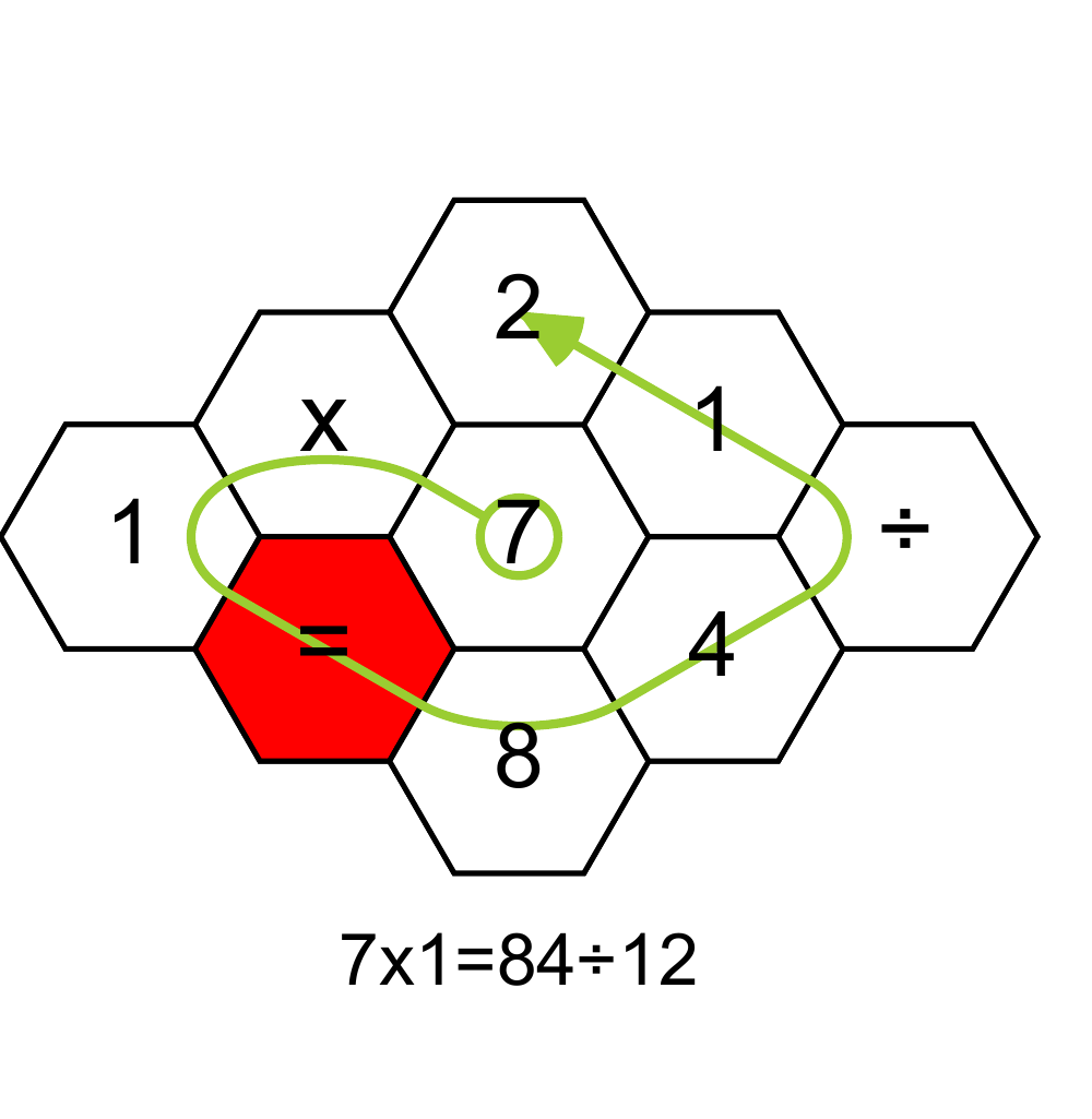 Hexa-Trex Puzzle 308 – Nucleus Learning