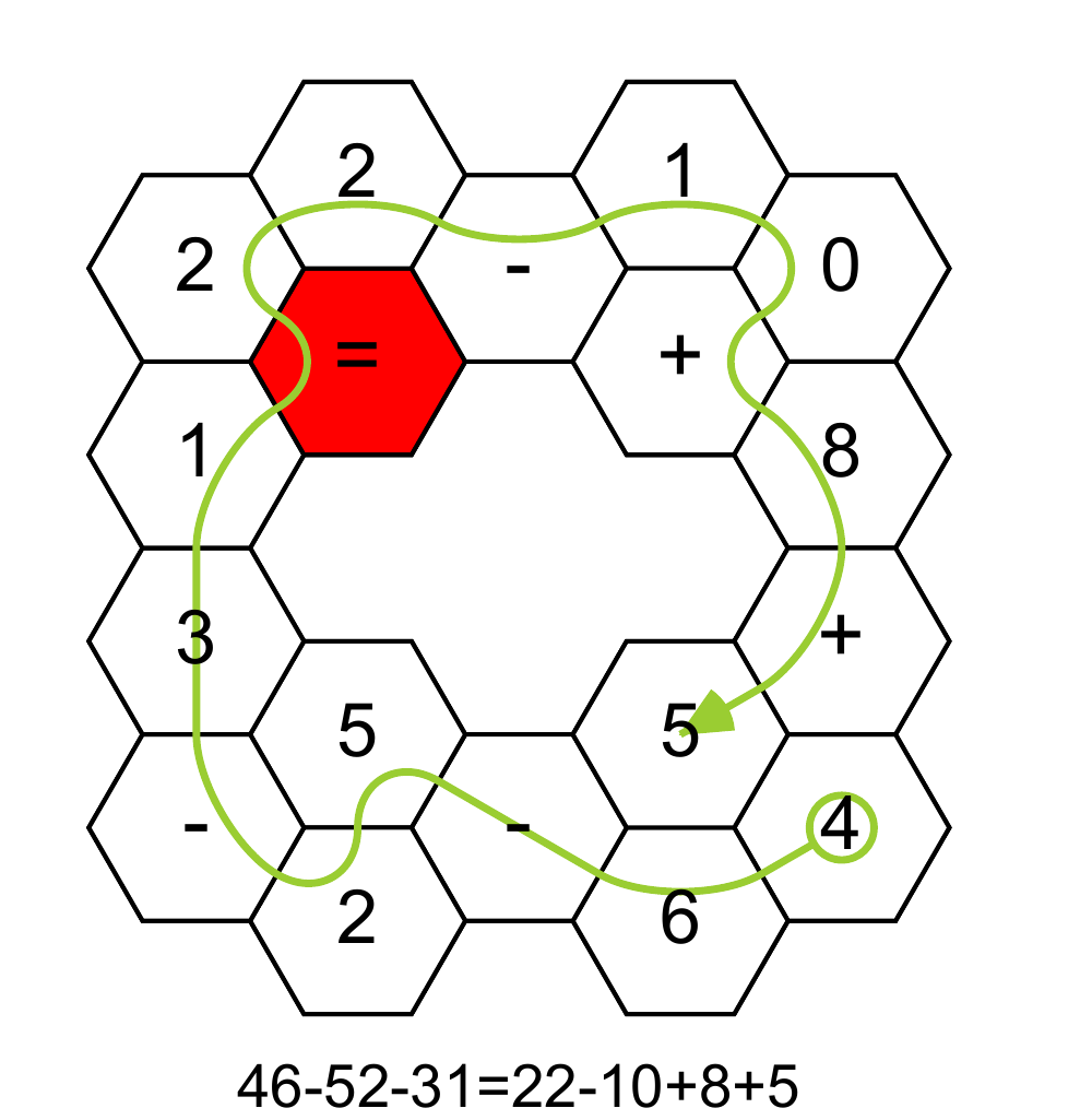 Hexa-Trex Puzzle 405 – Nucleus Learning